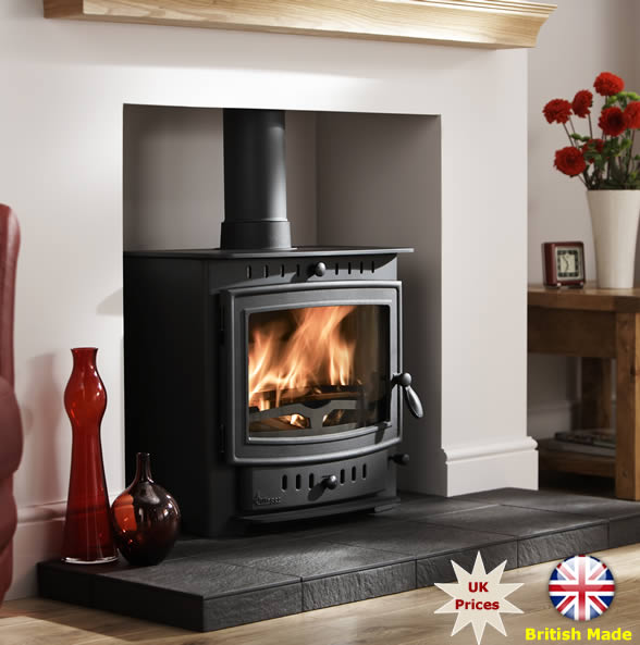 Woodburning Multifuel Stoves - Aarrow Fires - villager -Boiler Stove ...